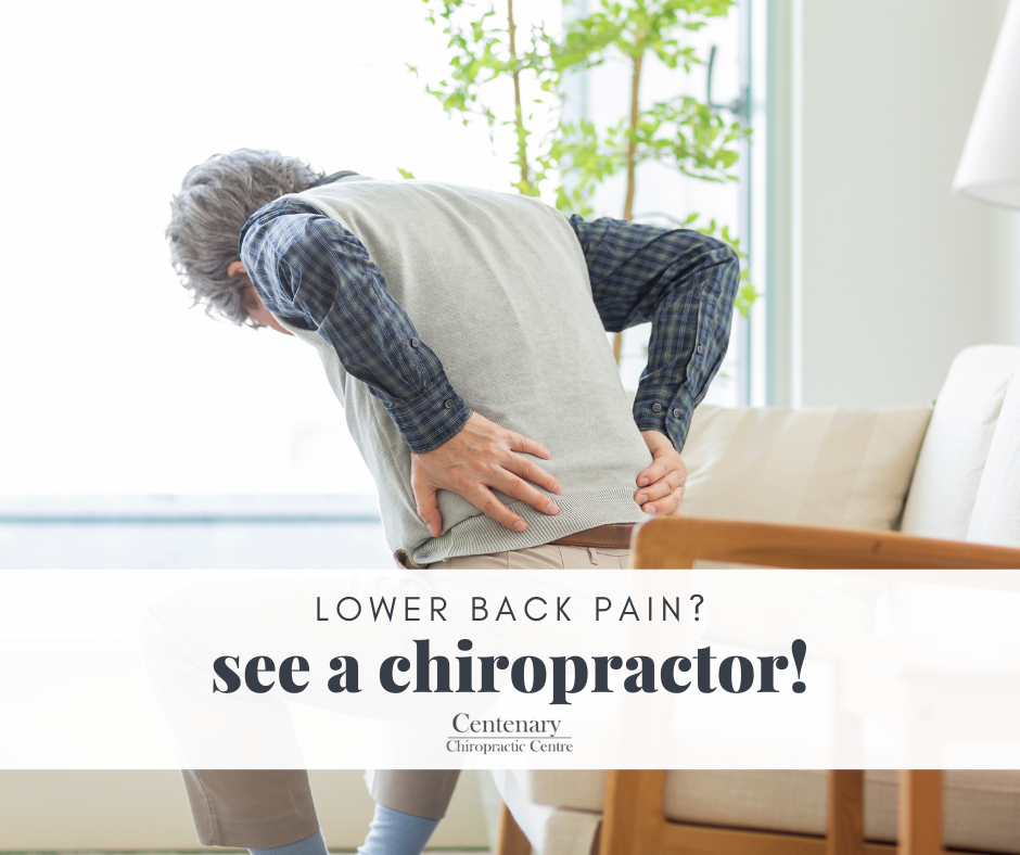 Lower back pain? See a chiropractor! » Centenary Chiro Blogs